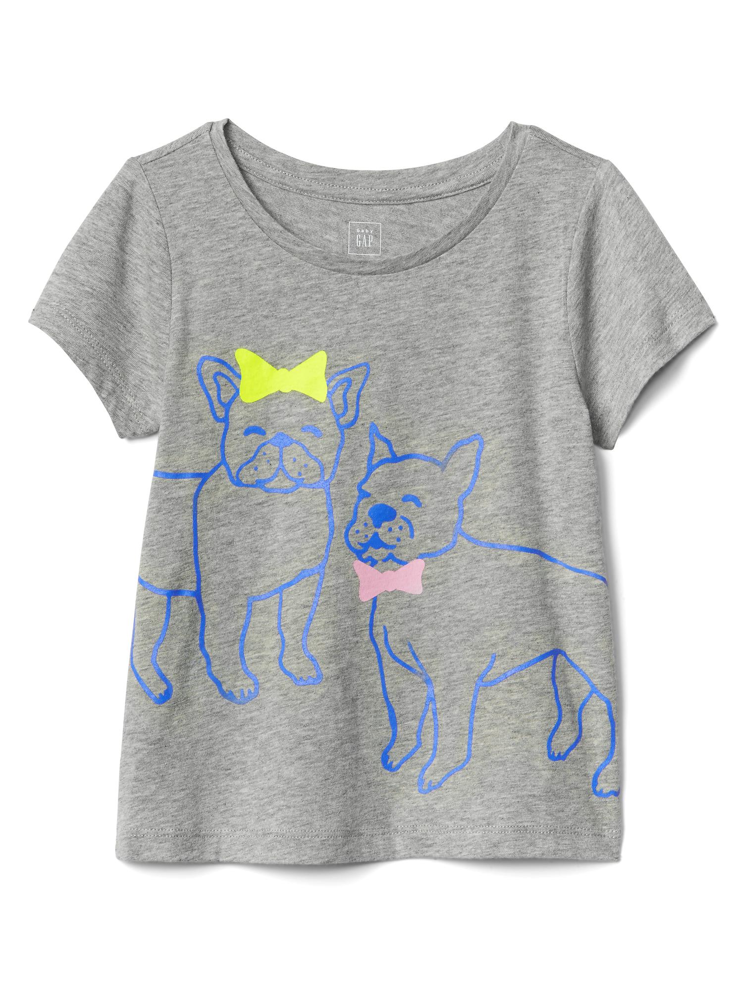 Embellished graphic short sleeve tee | Gap