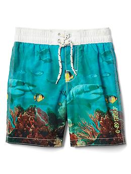 Shark reef swim trunks | Gap