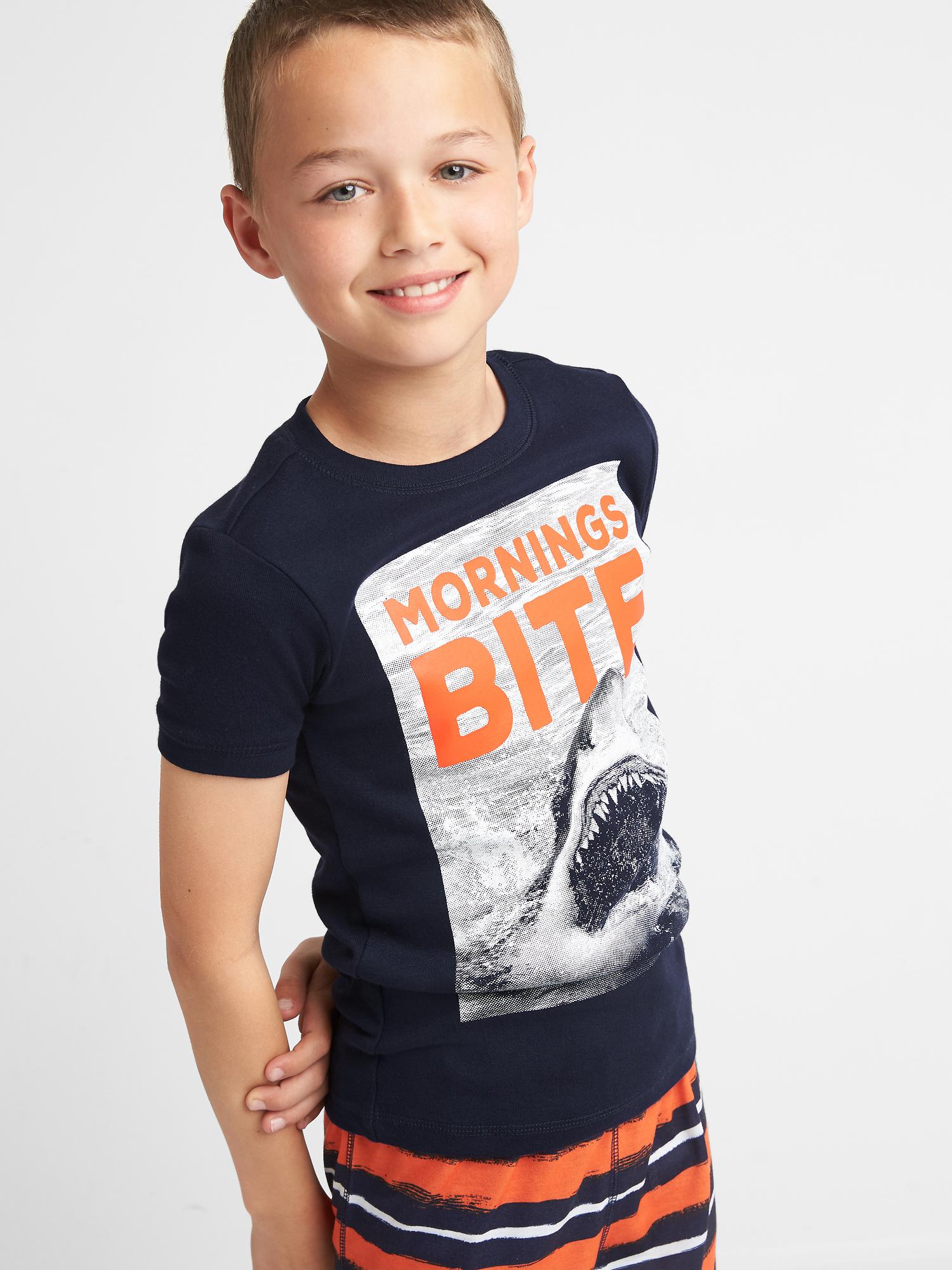 Graphic PJ crew tee | Gap