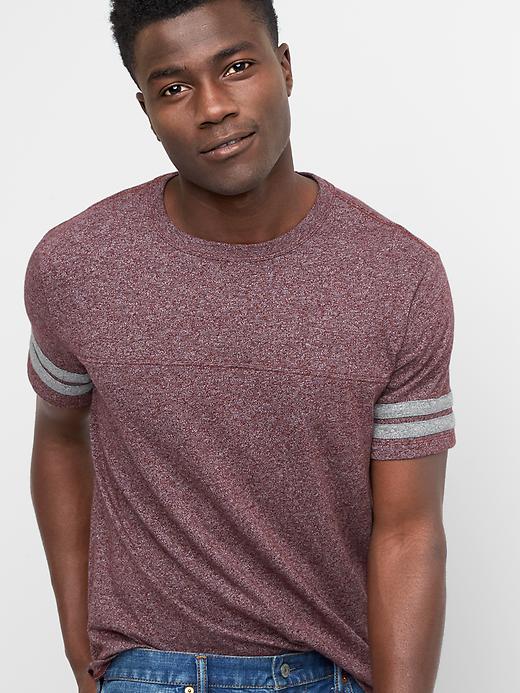 Marled football tee | Gap