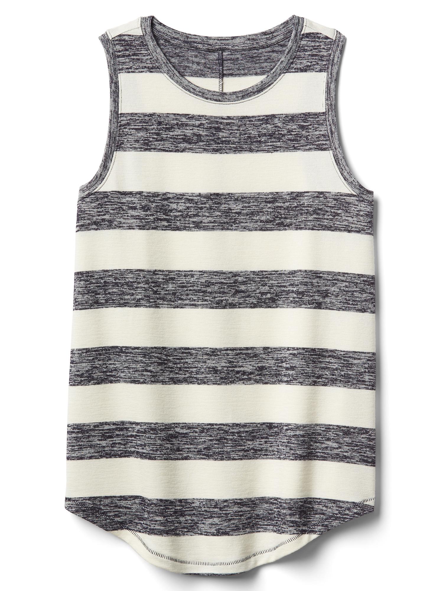 Softspun burnout stripe tank | Gap