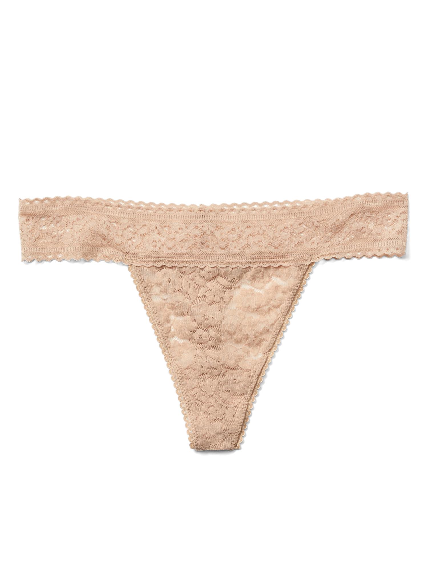 Supersoft Lace Thong Gap