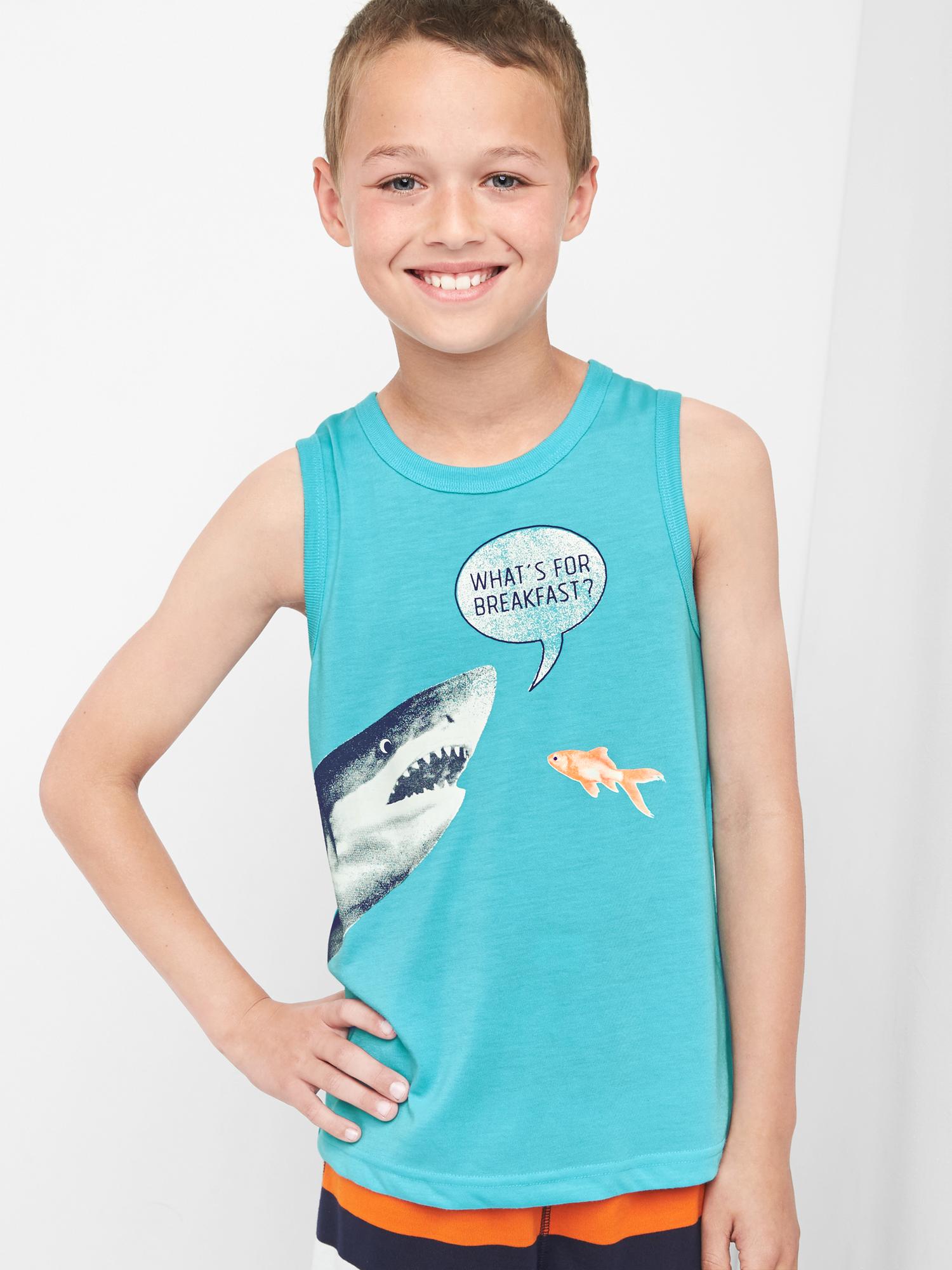 Graphic PJ tank | Gap