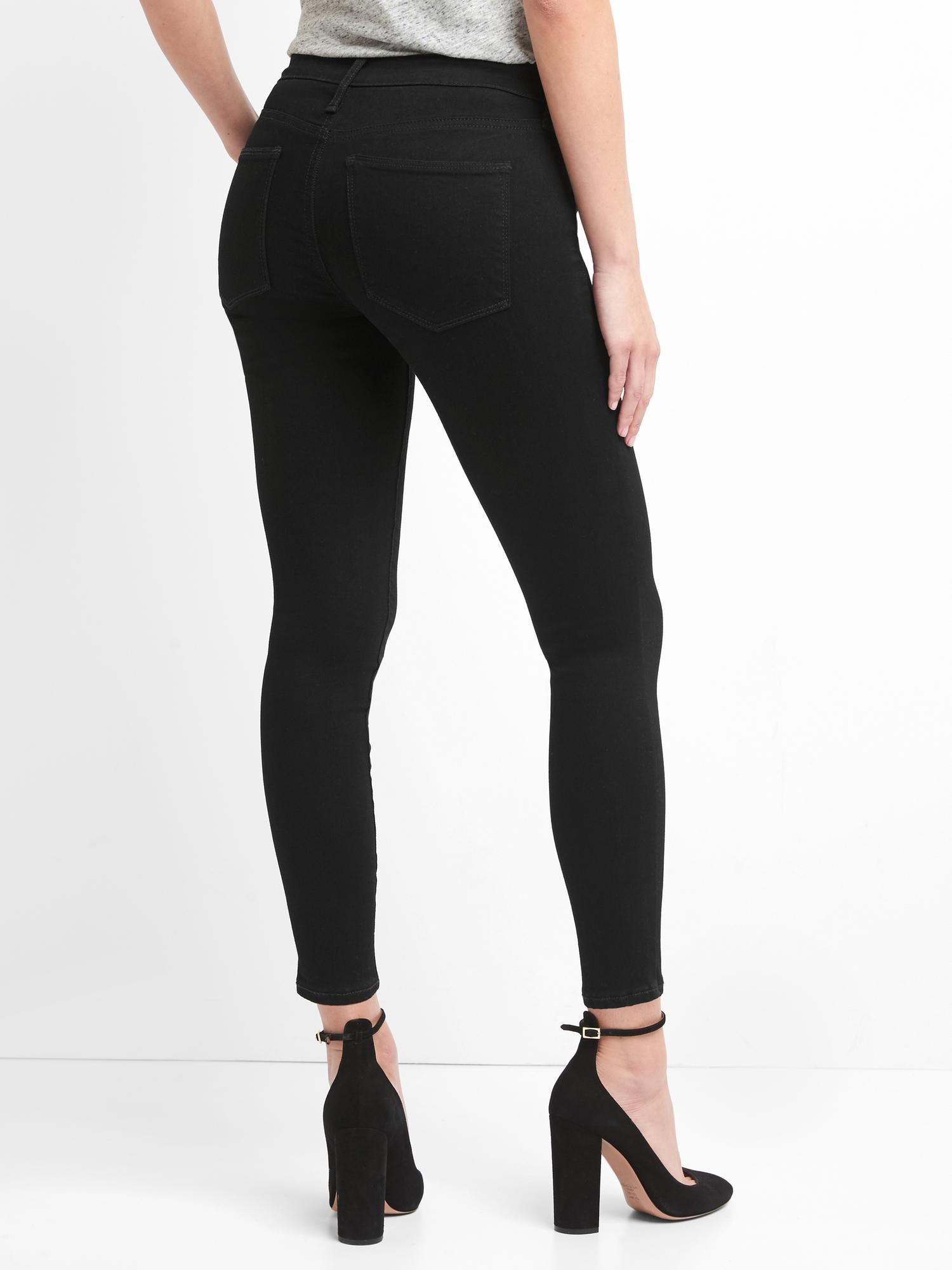 Mid Rise Favorite Ankle Jeggings | Gap
