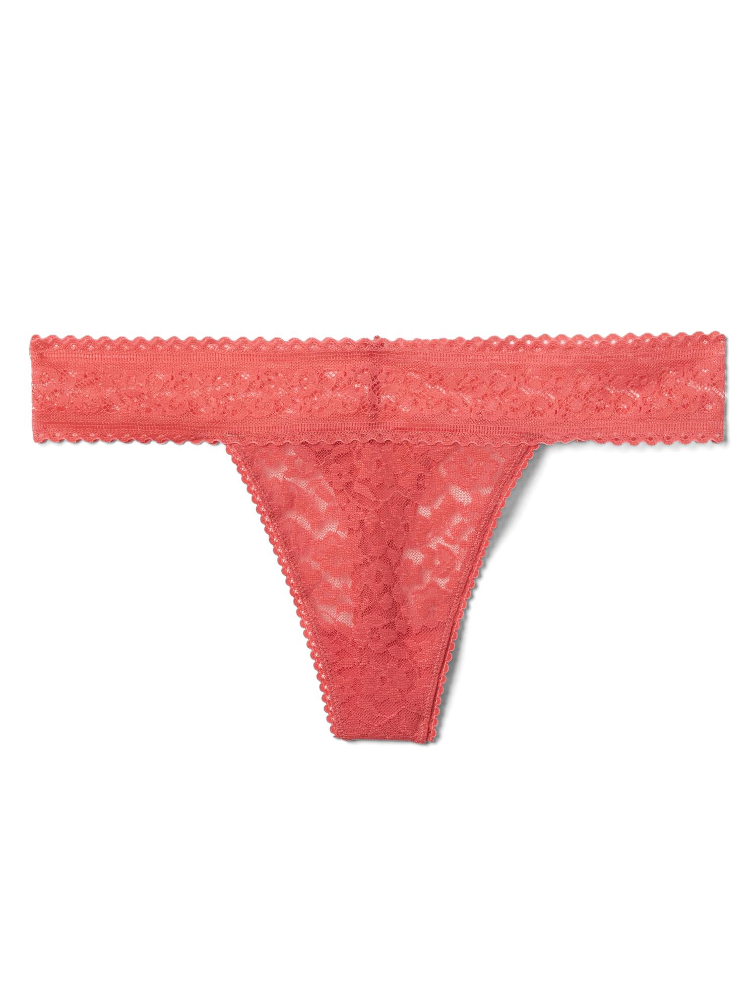 Supersoft Lace Thong Gap