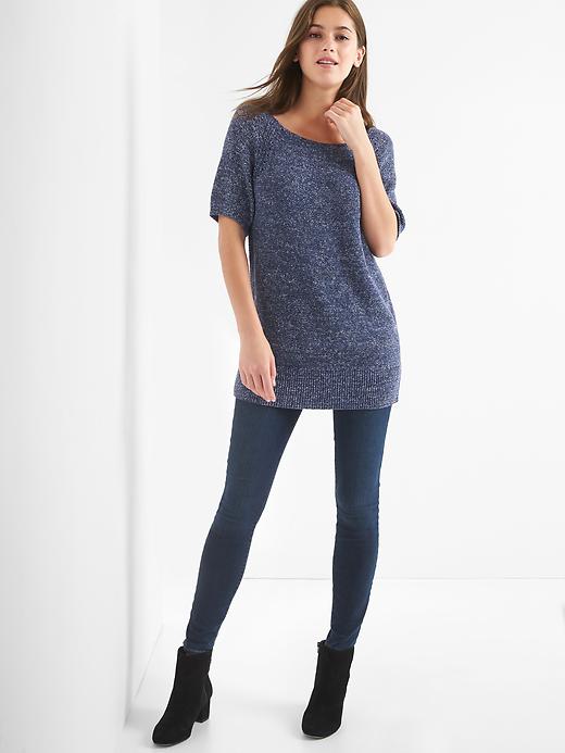 Boatneck raglan tunic | Gap