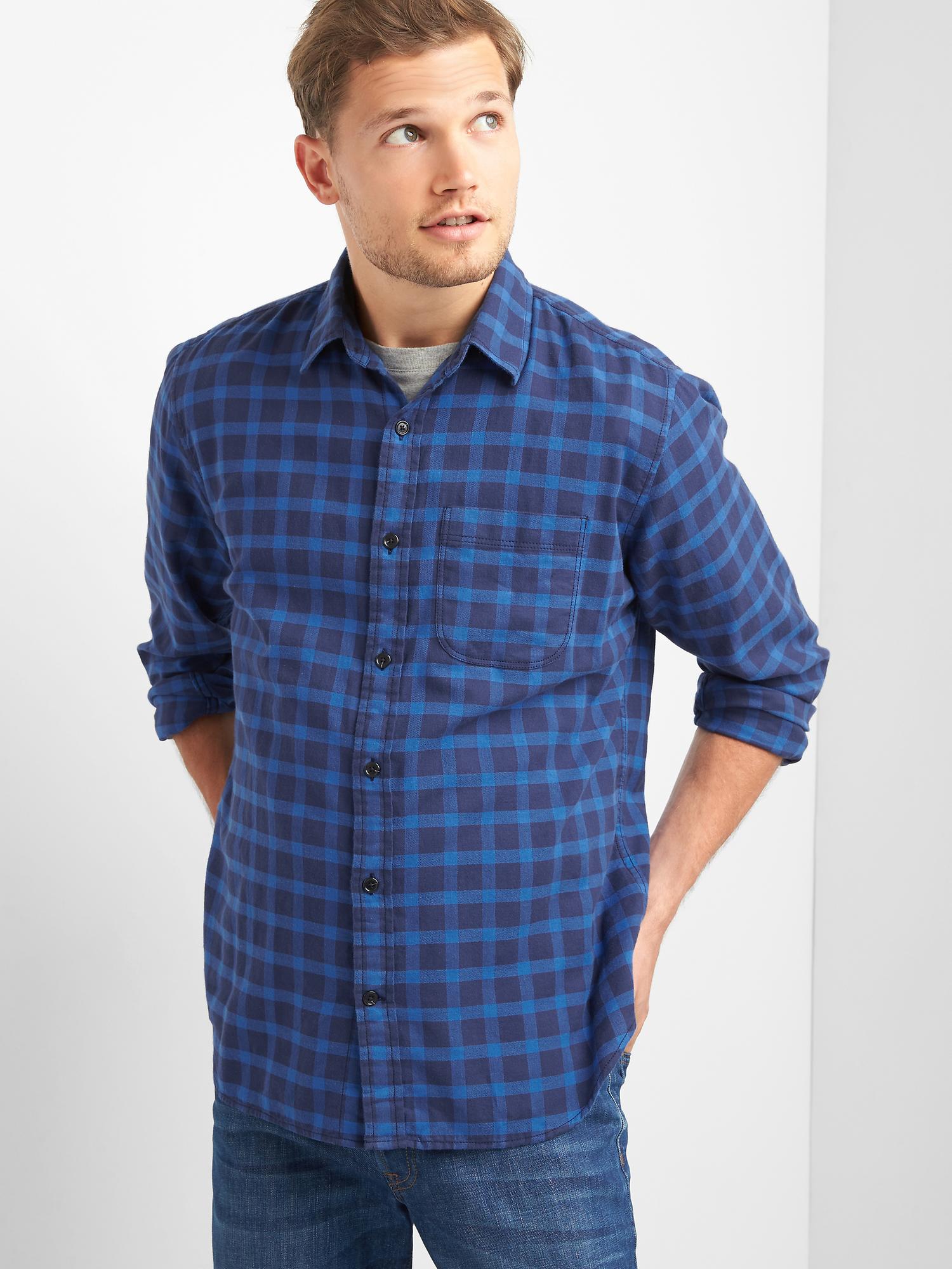 Flannel standard fit shirt | Gap