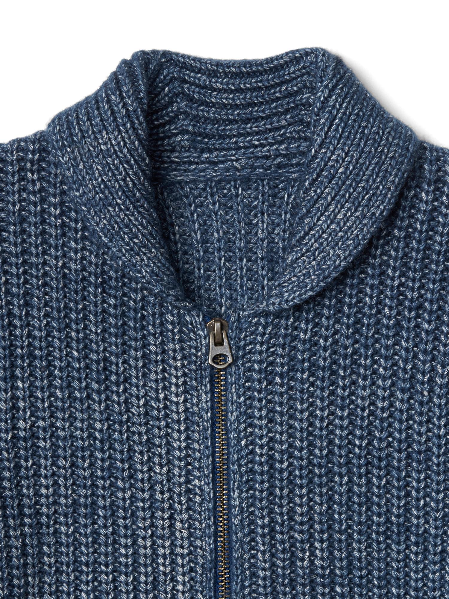 Zip shawl cardigan | Gap
