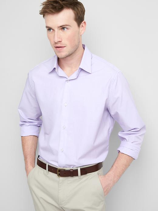 Supima cotton standard fit shirt | Gap