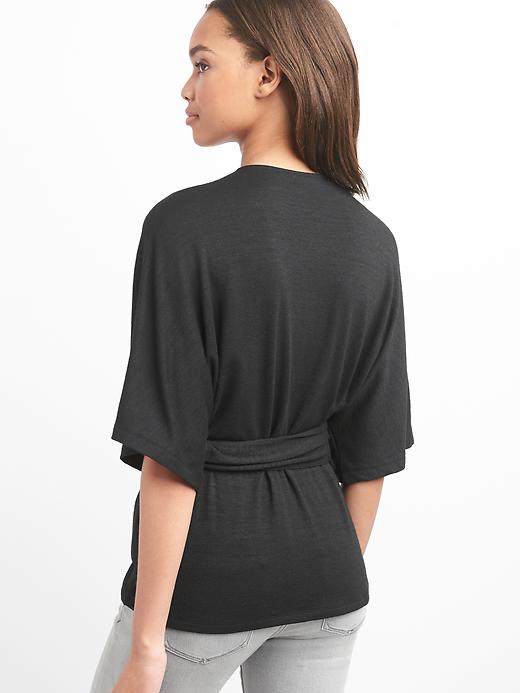 Softspun wrap top | Gap