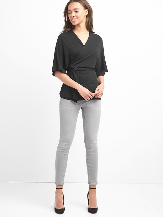 Softspun wrap top | Gap