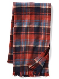 Cozy mix-print scarf | Gap