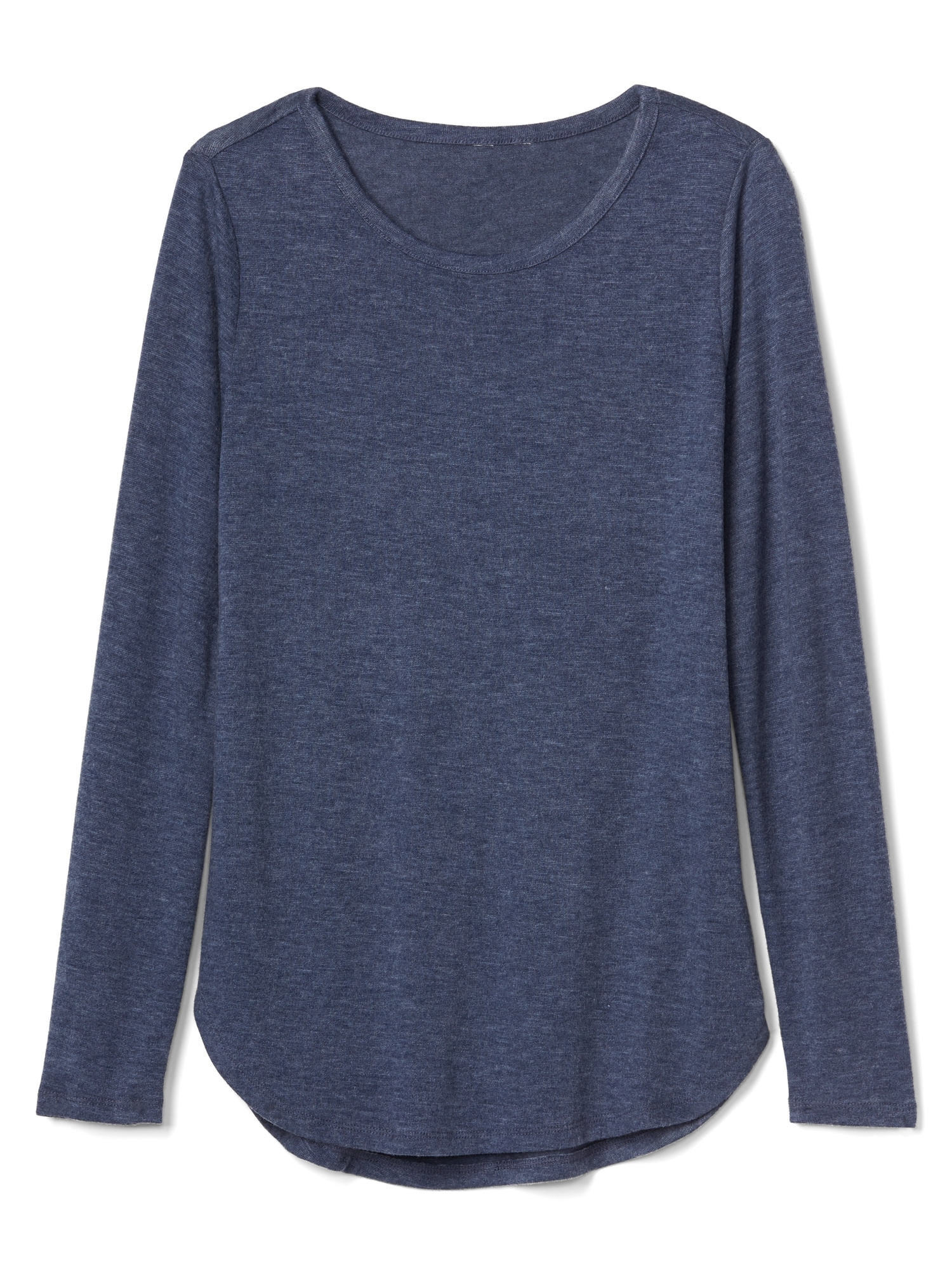 Long sleeve brushed tee | Gap