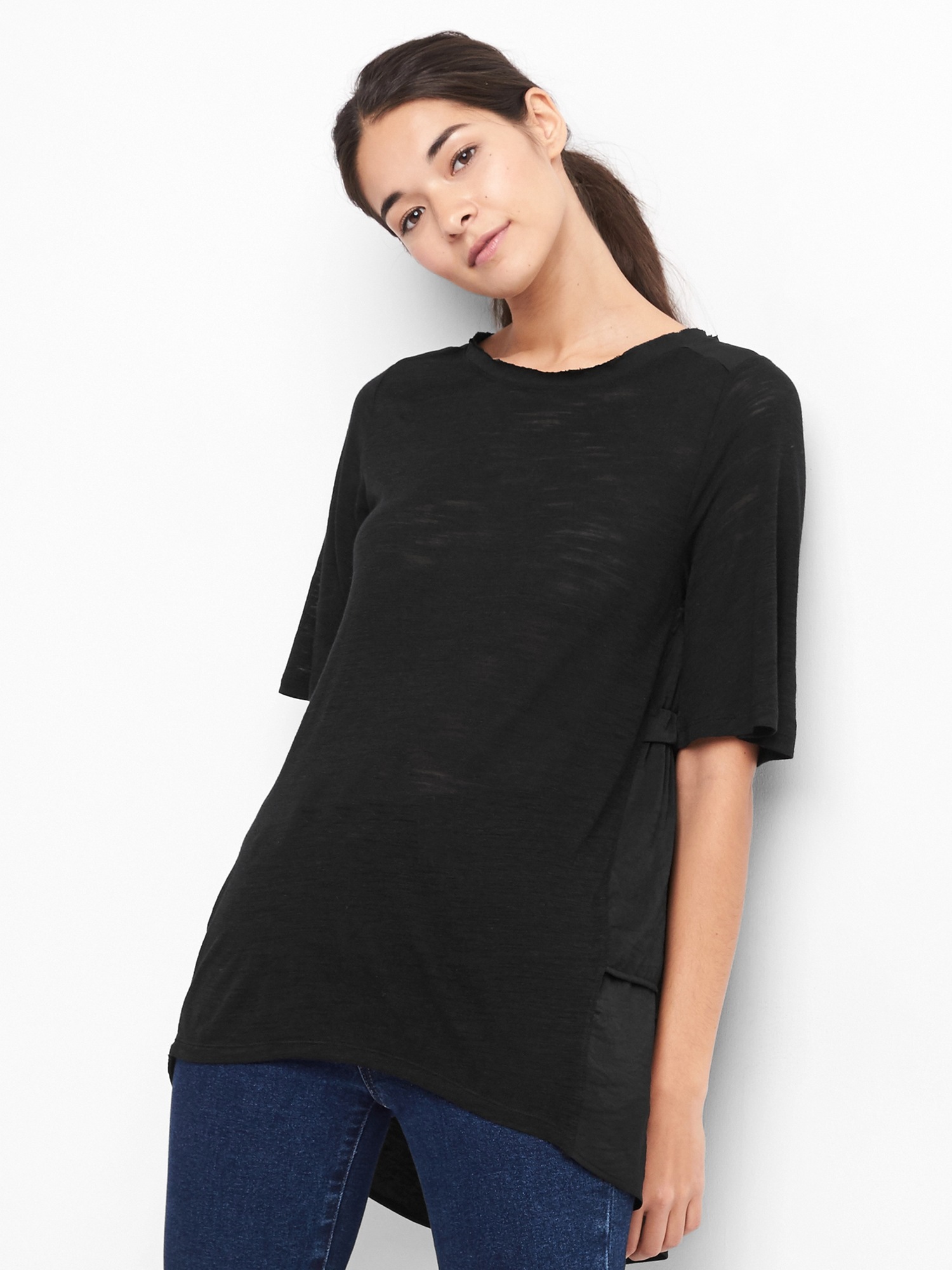 Tiered-back tee | Gap