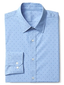 Zero-wrinkle standard fit shirt | Gap
