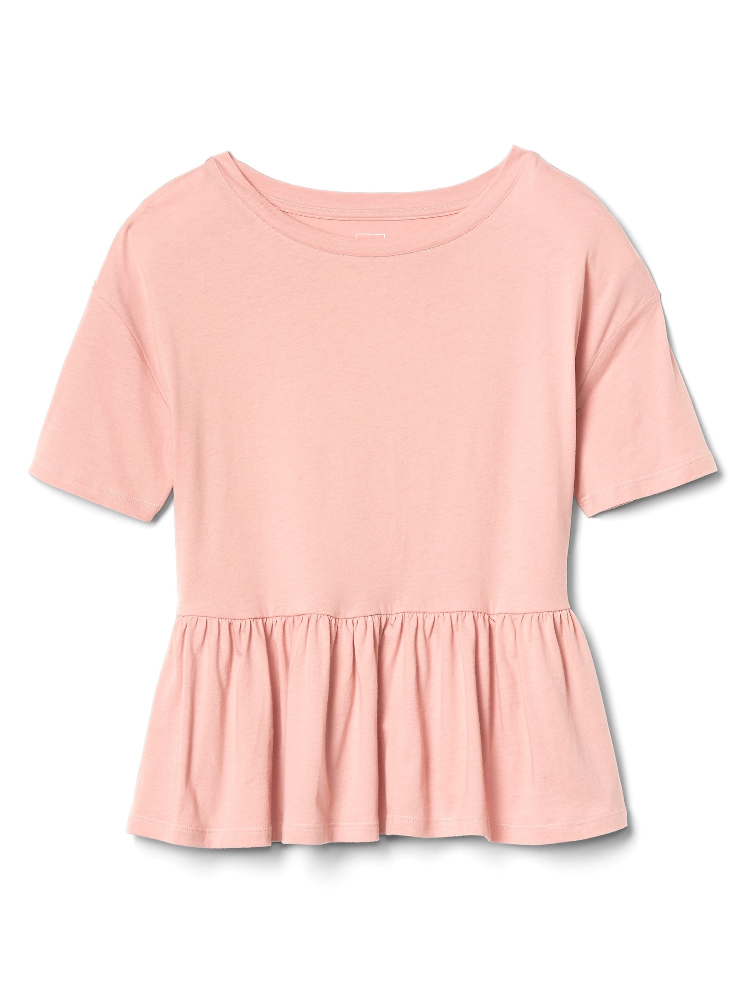 Short sleeve ruffle tee | Gap