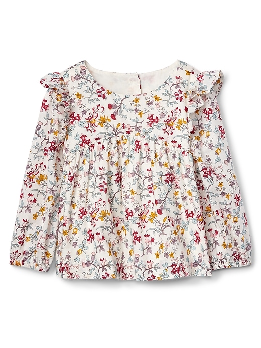 Floral ruffle top | Gap
