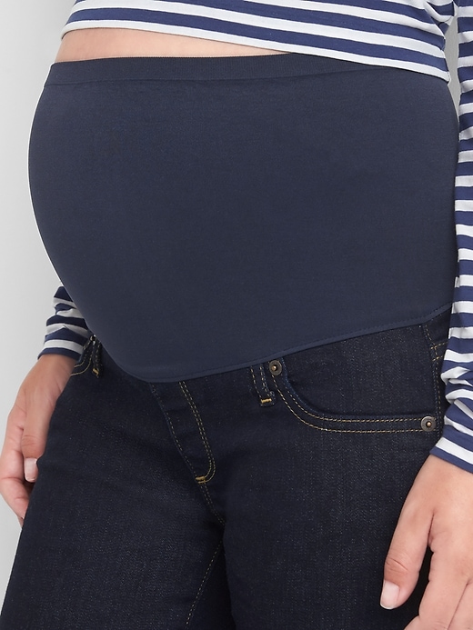 Maternity Full Panel True Skinny Jeans | Gap