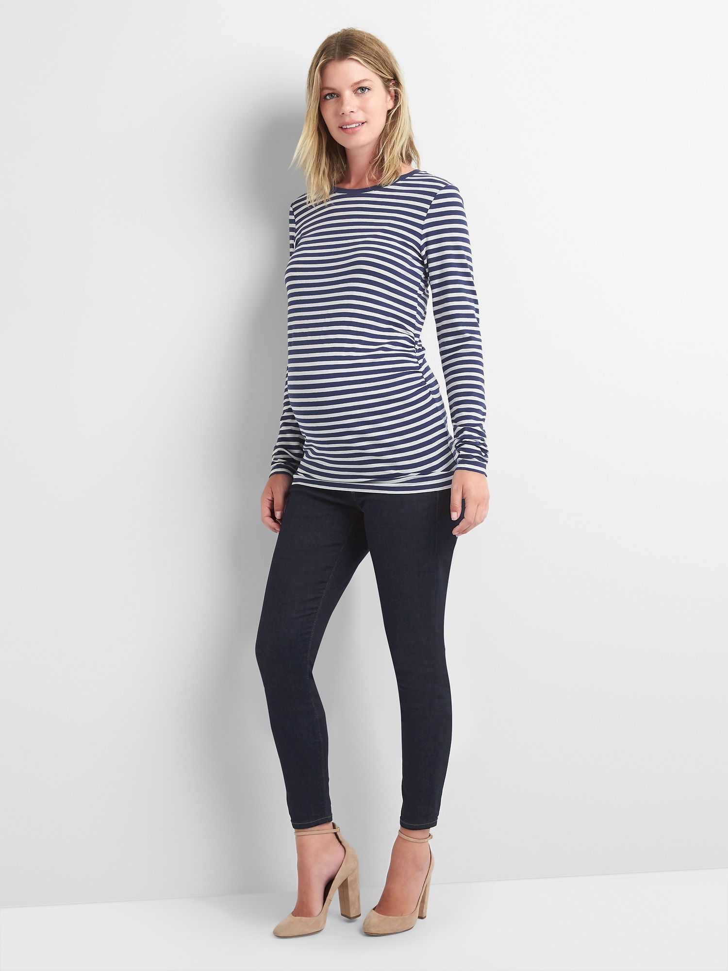 Maternity Full Panel True Skinny Jeans | Gap