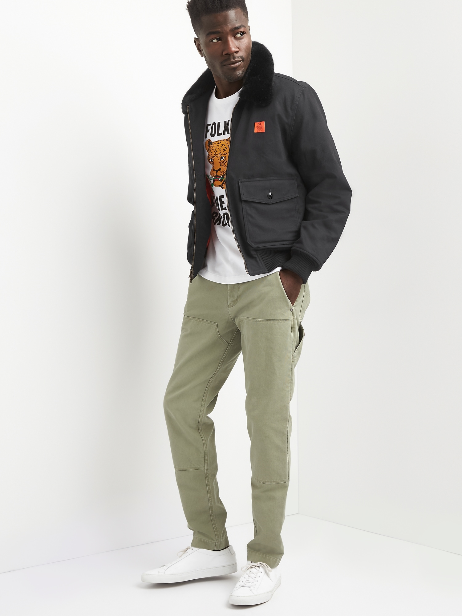 Gap + GQ Kinfolk bomber jacket | Gap