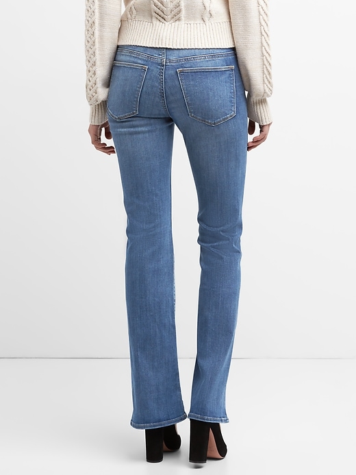 Gap mid rise perfect boot jeans store