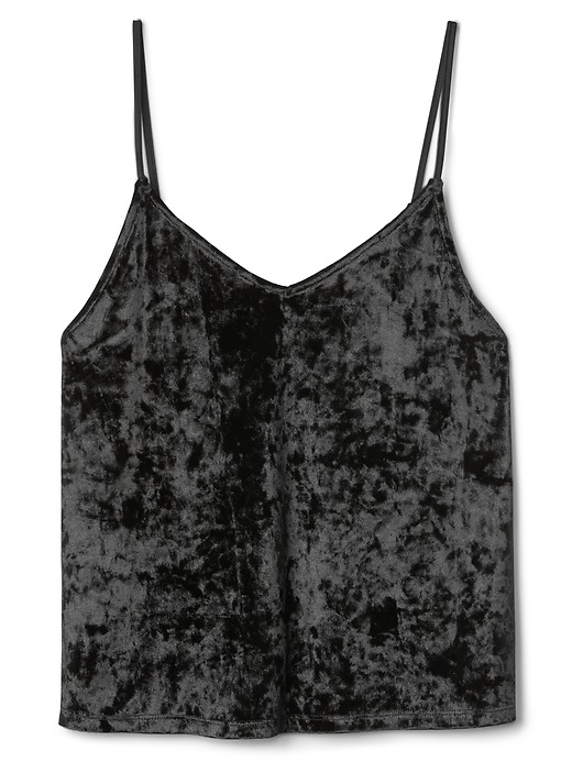 Dreamwell velvet crop sleep cami | Gap
