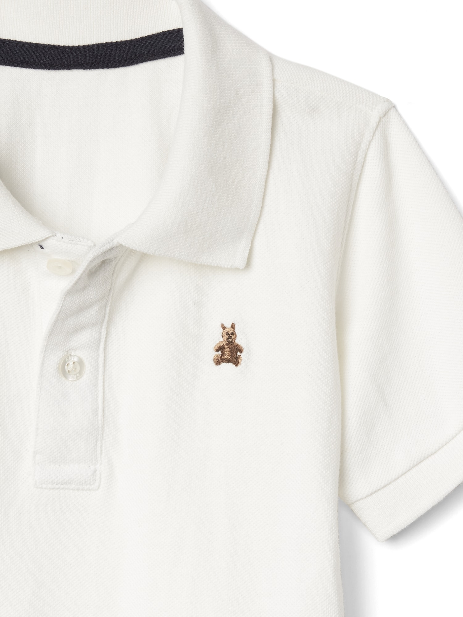 Solid pique polo | Gap