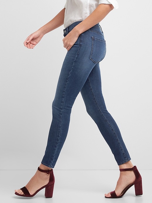 Mid Rise True Skinny Jeans in Super Slimming | Gap