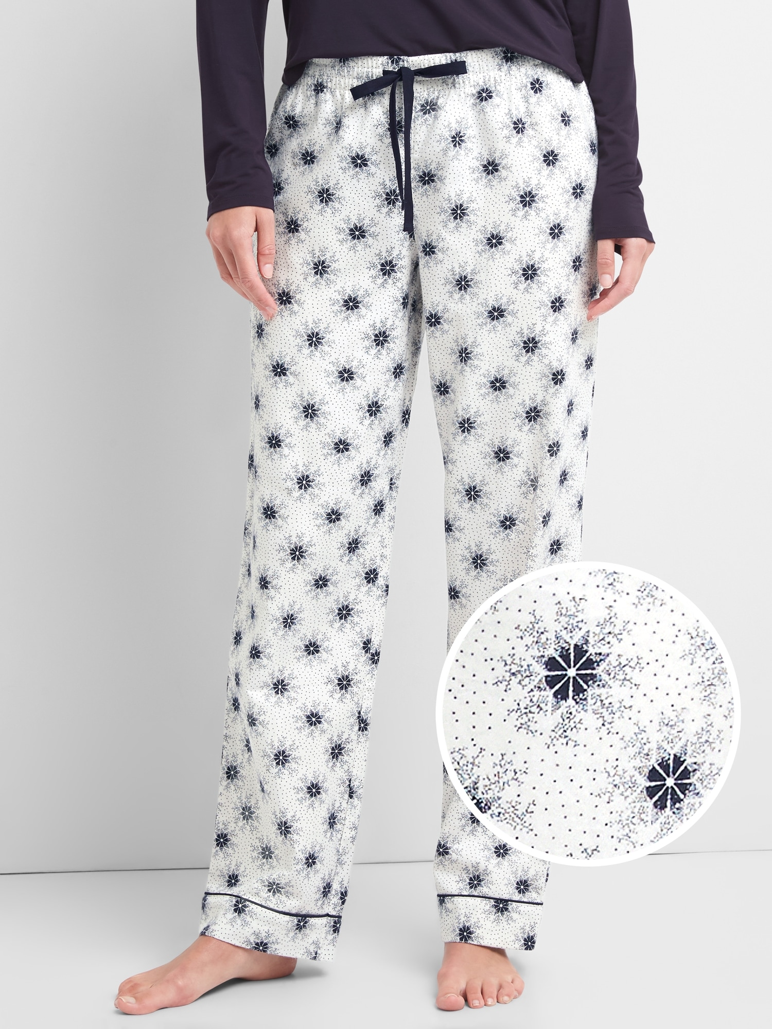 Print flannel sleep pants | Gap