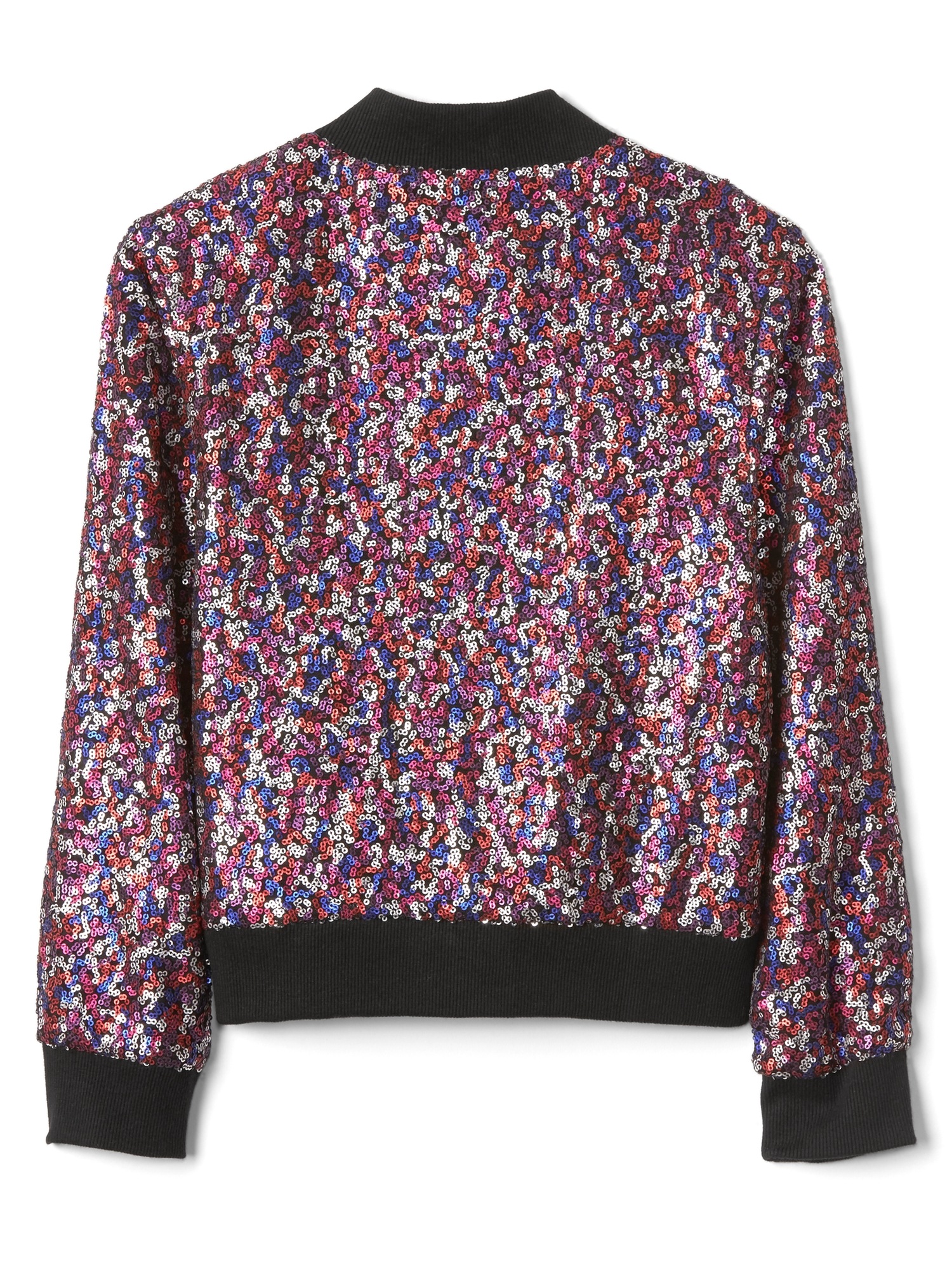 Sequin flight jacket | Gap