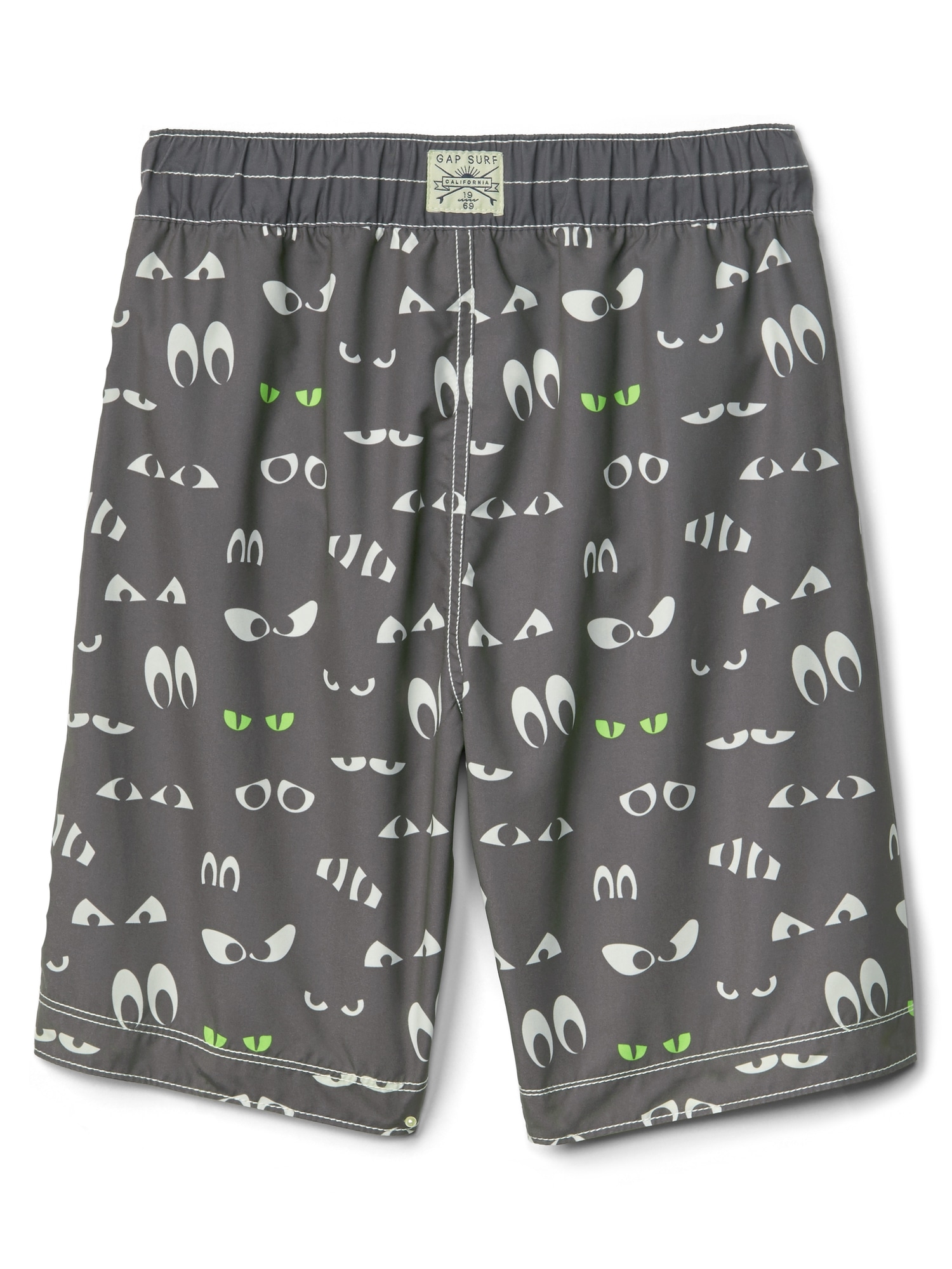 Spooky eyes board shorts | Gap