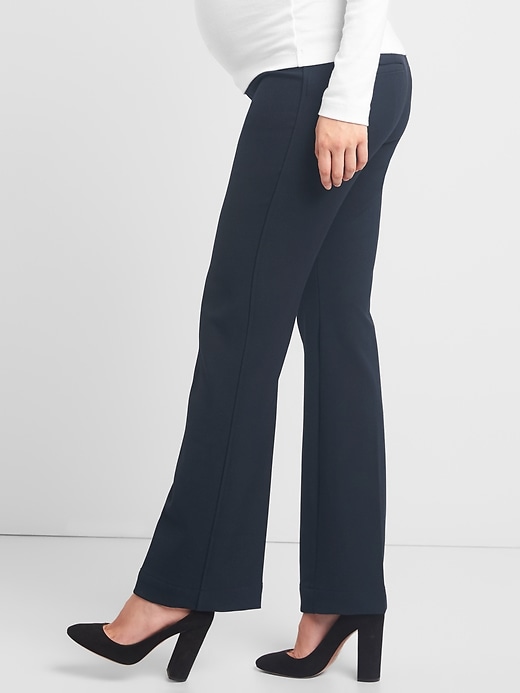 Maternity Full Panel Baby Boot Trousers | Gap