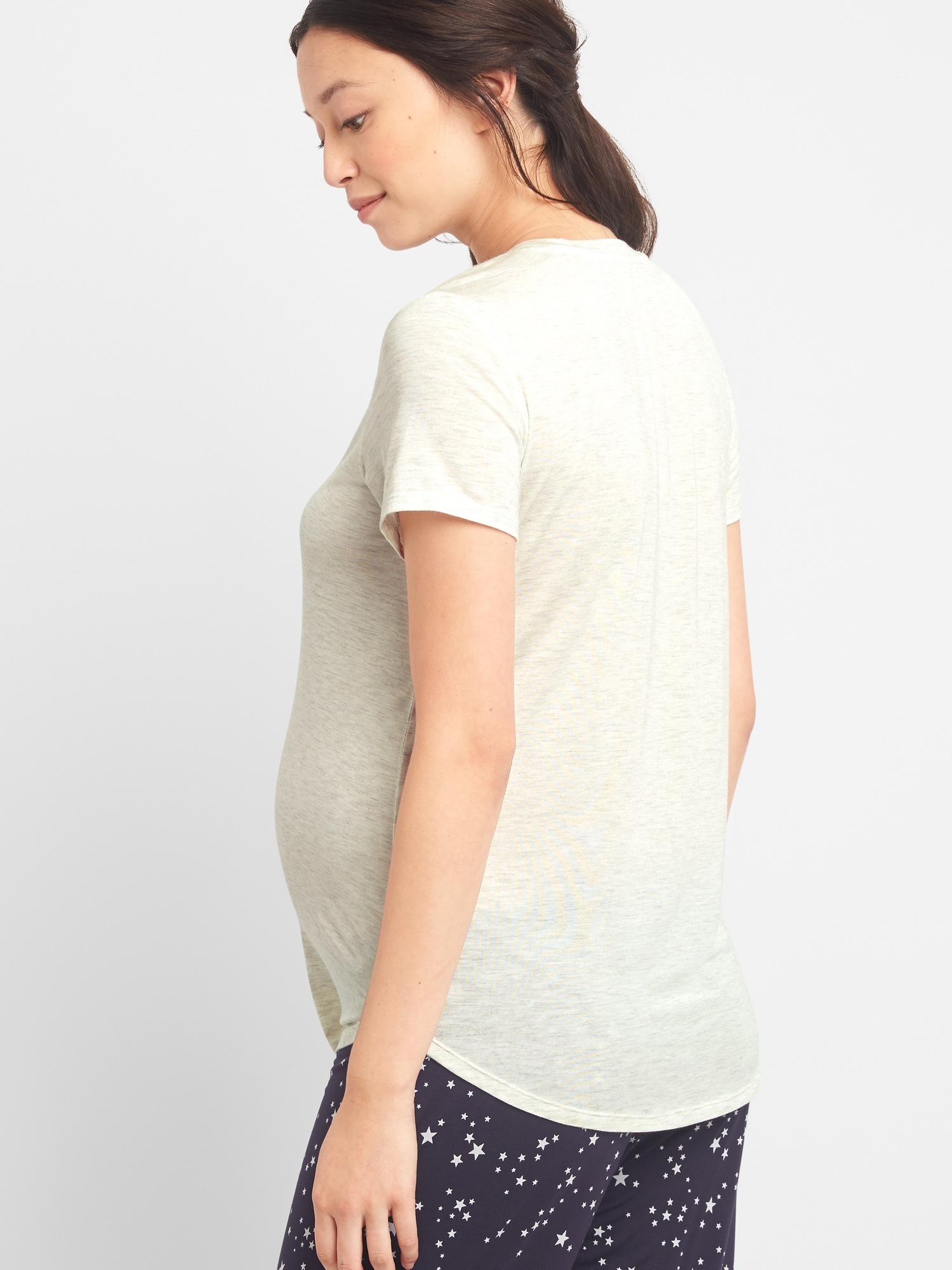 Maternity Graphic T-Shirt in Modal | Gap