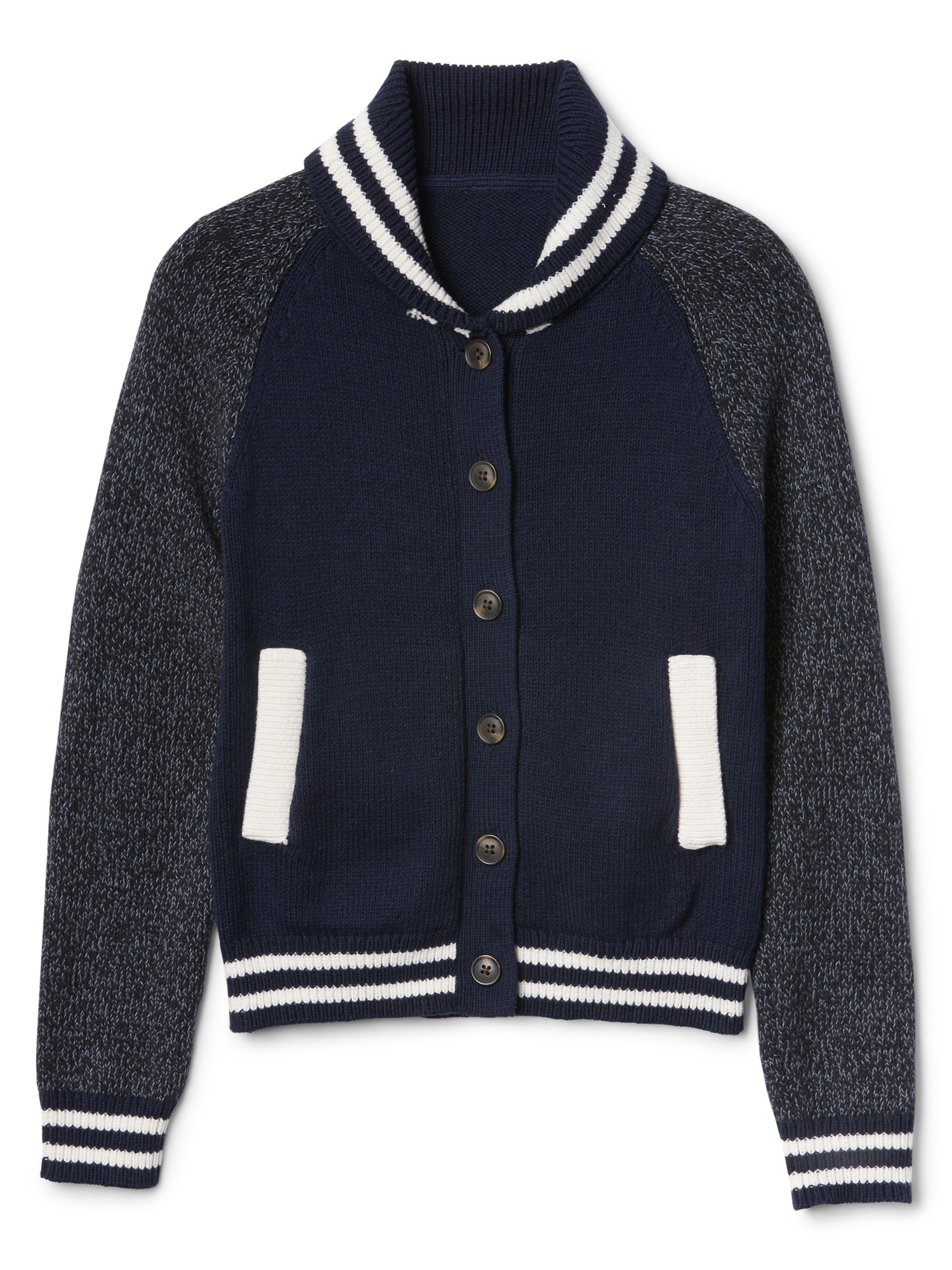 Stripe Varsity Jacket | Gap