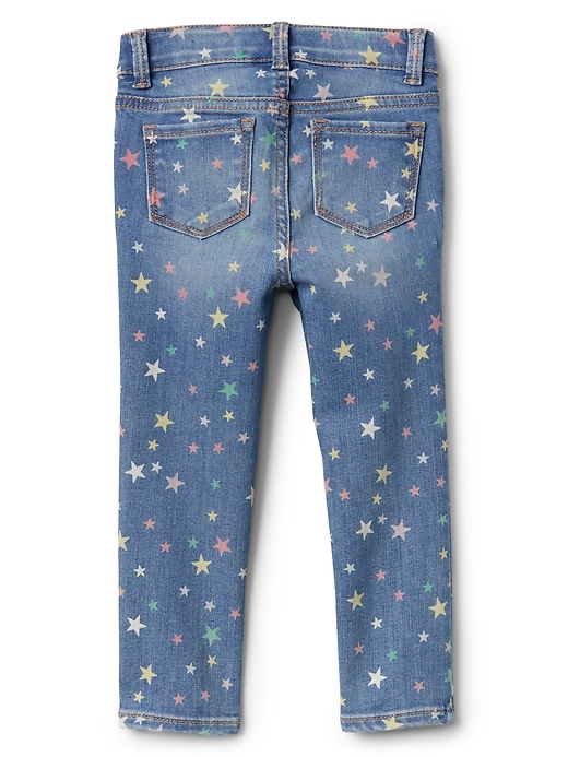 Superdenim Skinny Jeans in Star Print with Fantastiflex | Gap