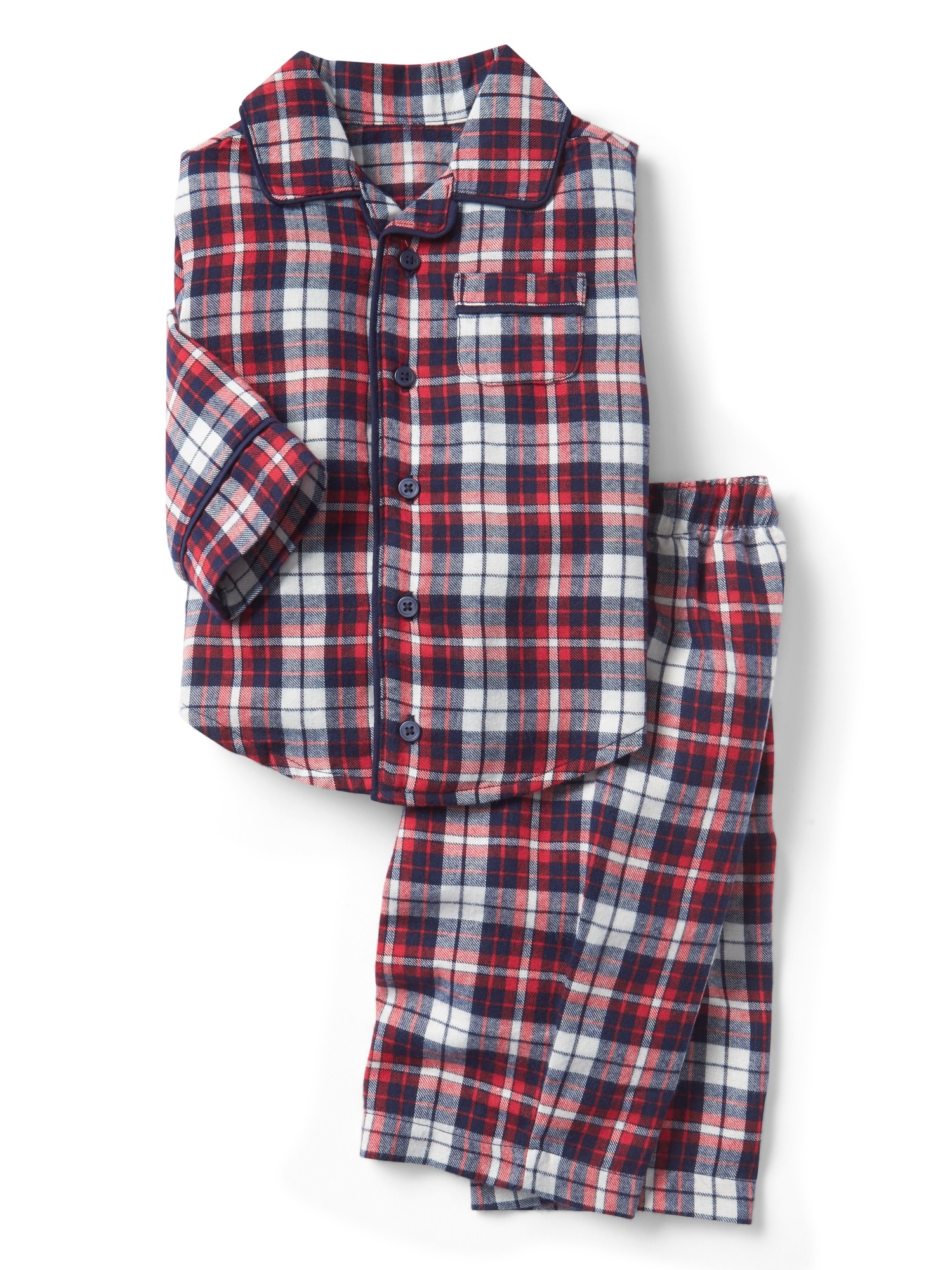 Flannel classic PJ set | Gap