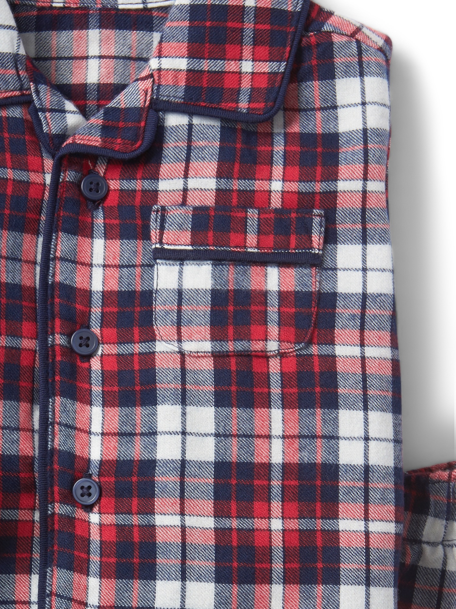 Flannel classic PJ set | Gap