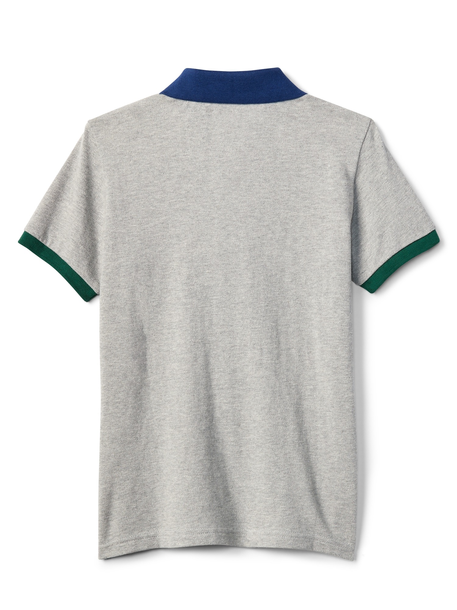 Short sleeve colorblock pique polo | Gap