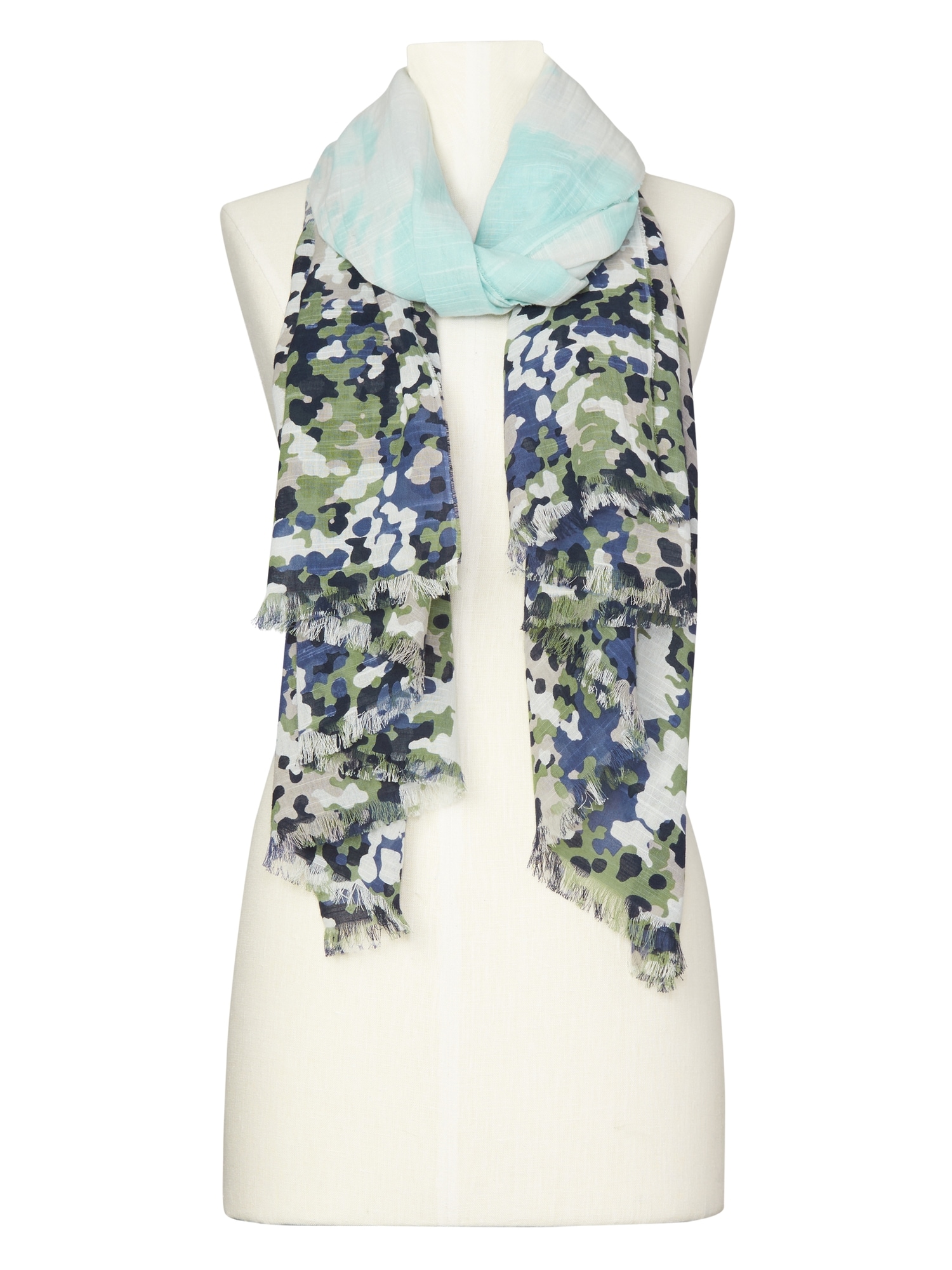 Print Fringe Scarf | Gap