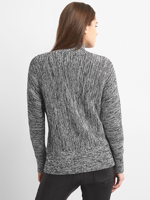 Open-Front Cardigan in Textured Knit | Gap
