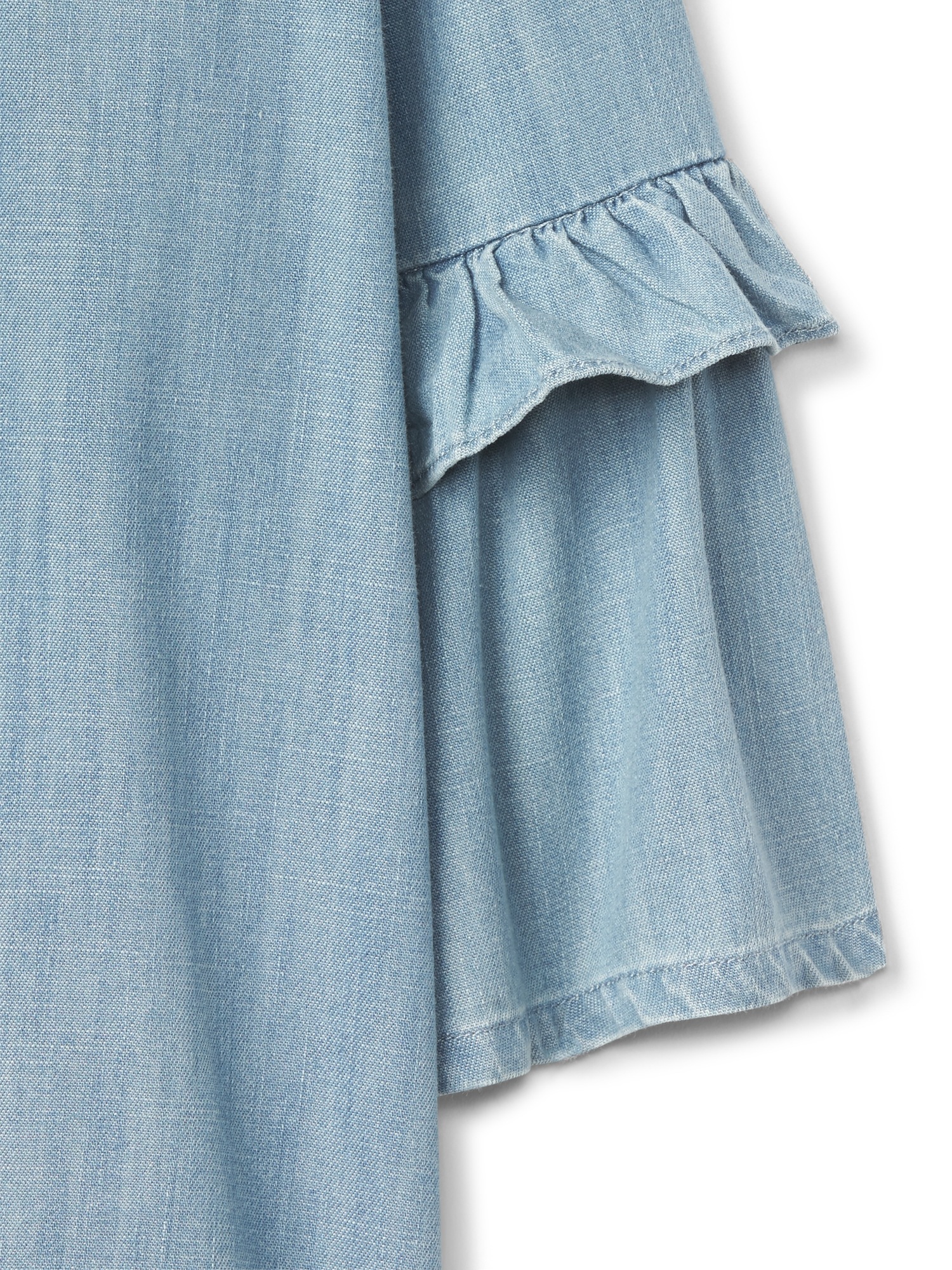 Denim Ruffle Top | Gap