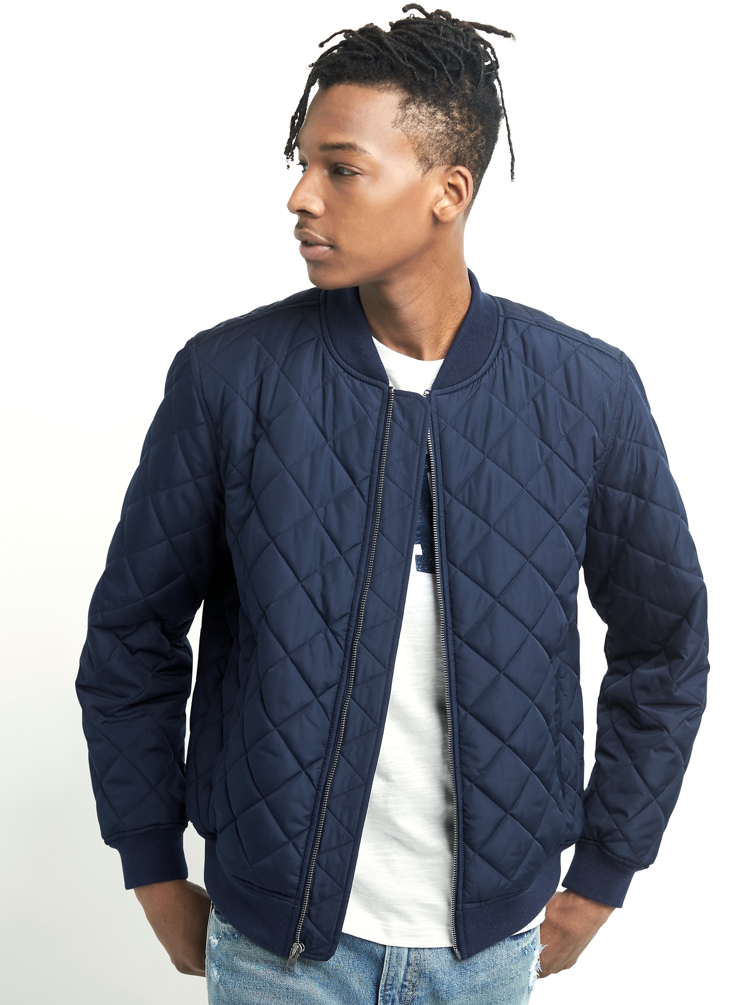 Quilted Bomber Jacket | Gap