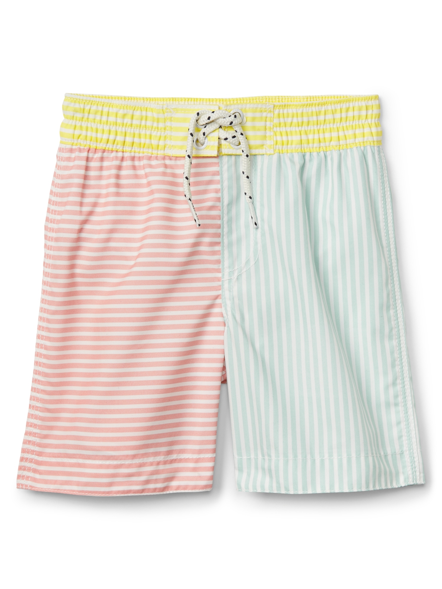 4" Colorblock Wave Swim Trunks | Gap