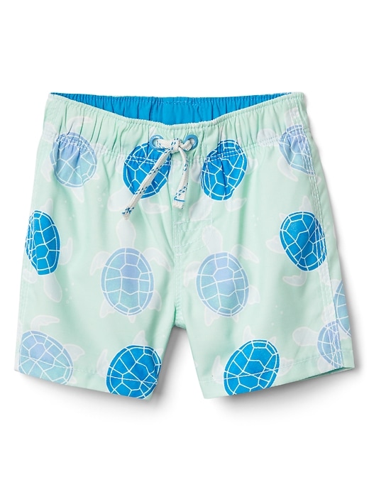 2.5" Turtle Swim Trunks | Gap