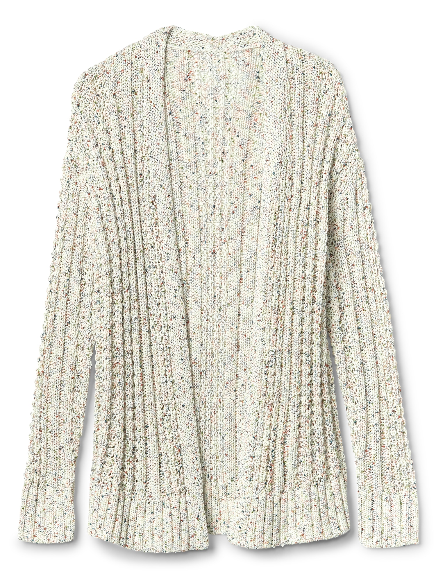 Textured Knit Cocoon Open-Front Cardigan Sweater | Gap
