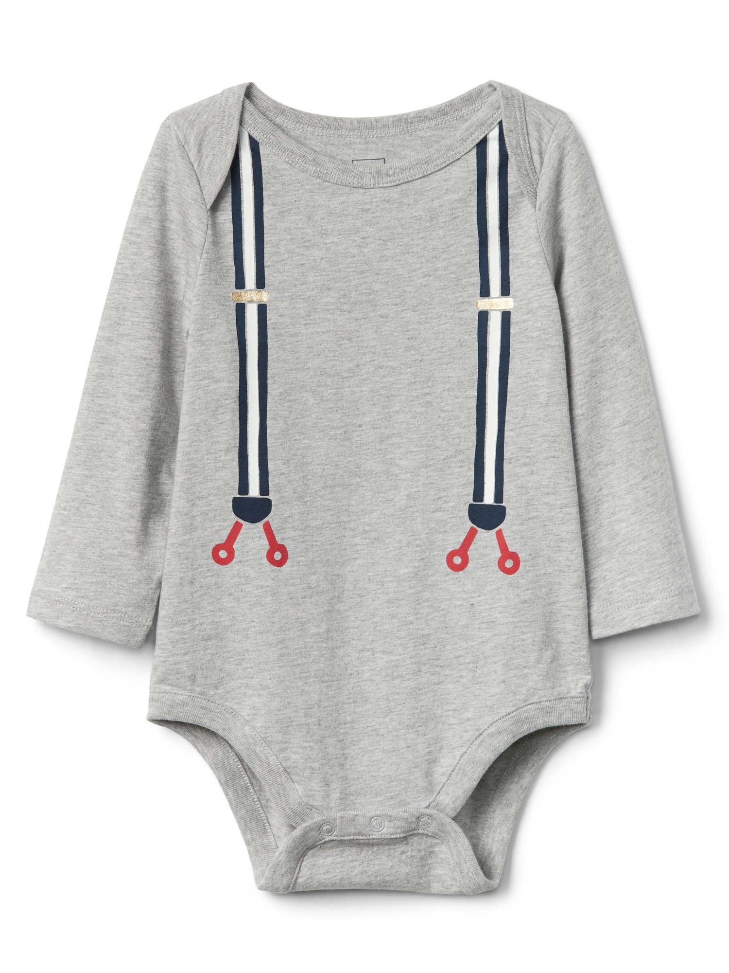 Suspender long sleeve bodysuit | Gap
