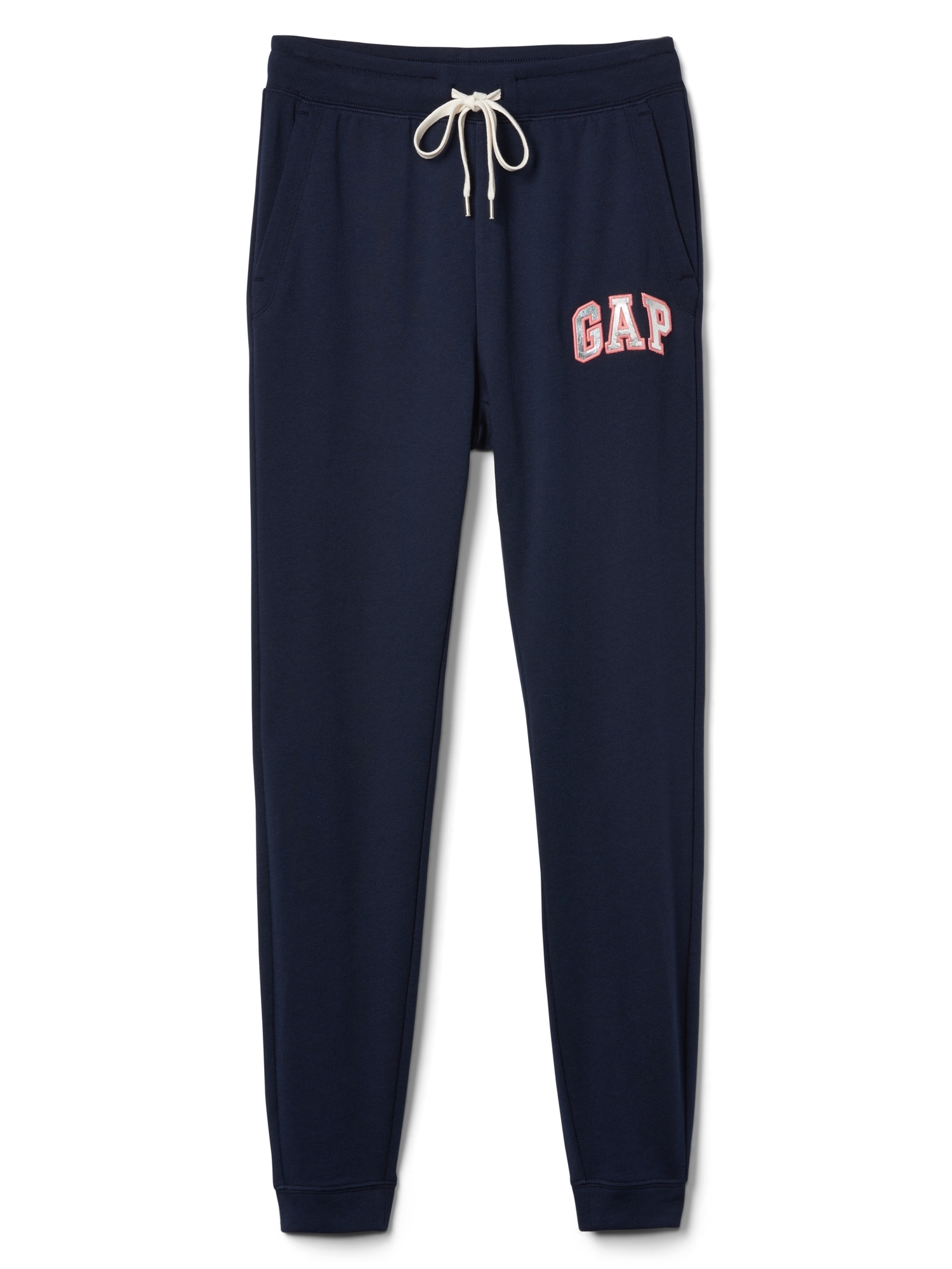 Metallic Gap Logo Joggers in French Terry | Gap