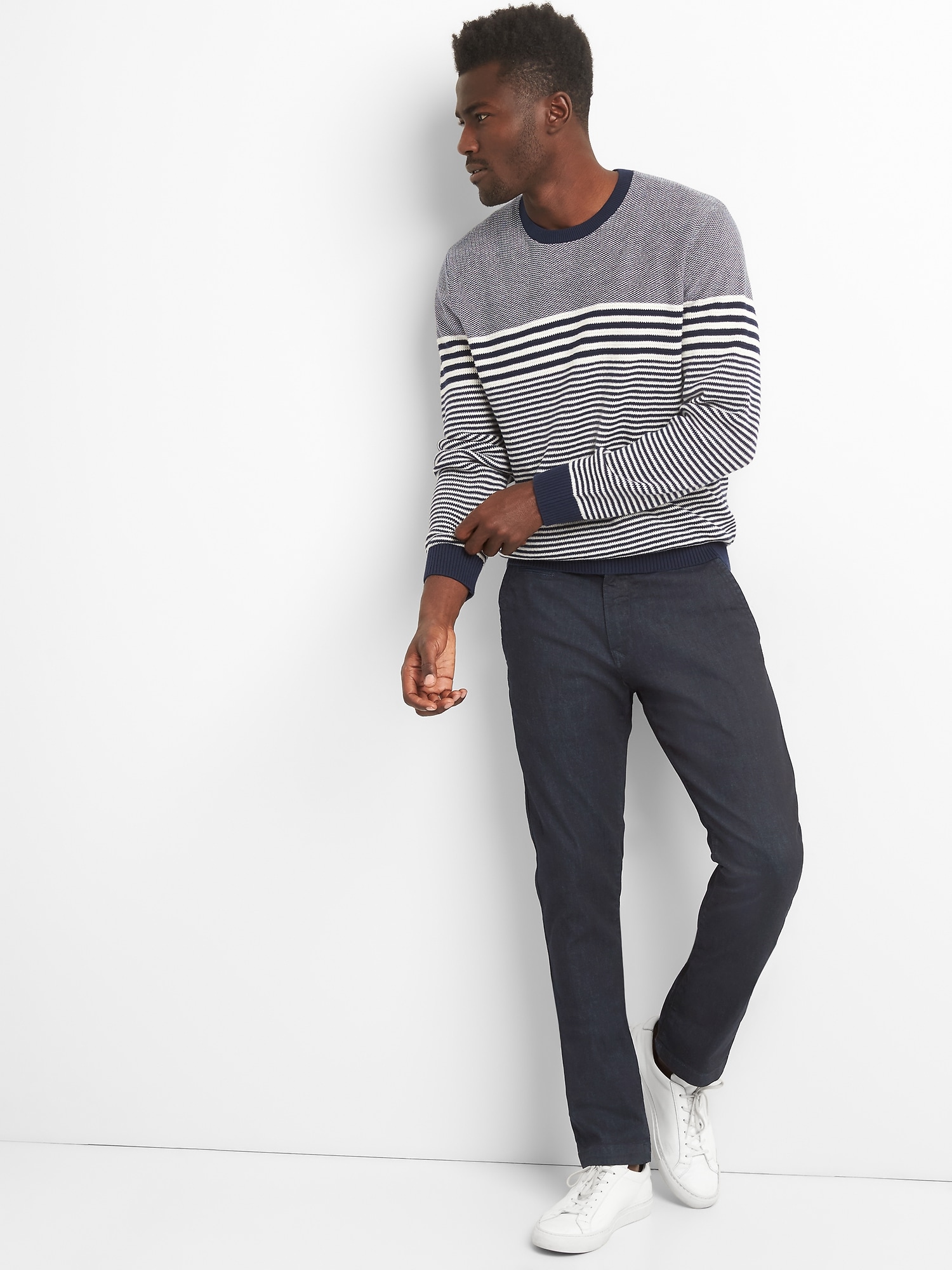 Wearlight Denim Chinos in Slim Fit with GapFlex | Gap