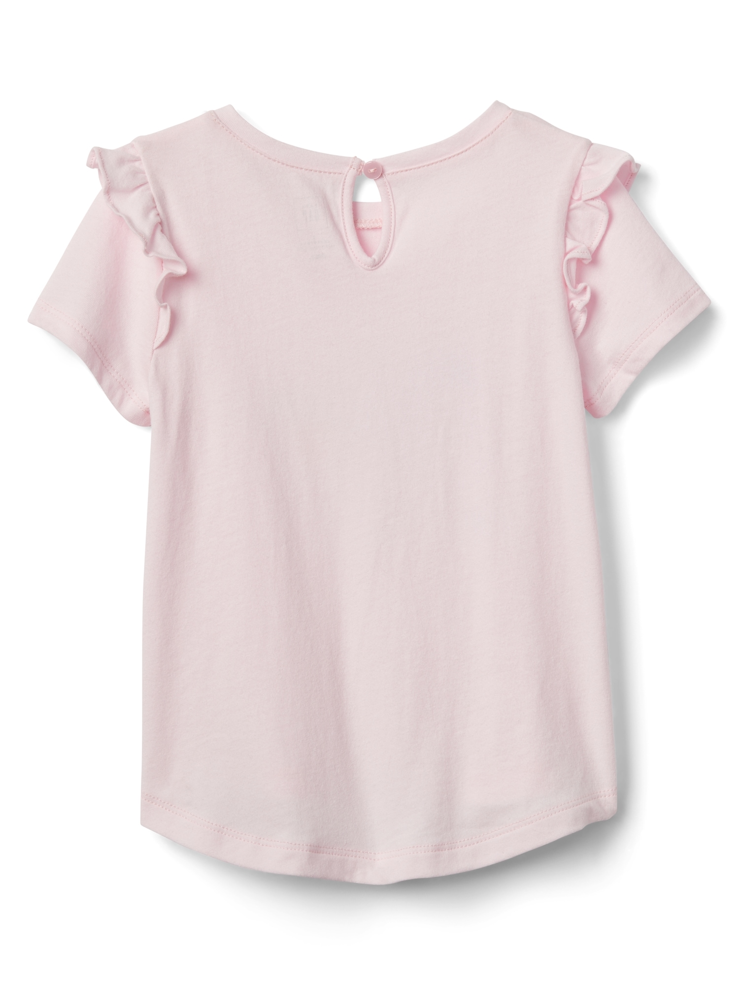Ruffle Graphic T-Shirt | Gap