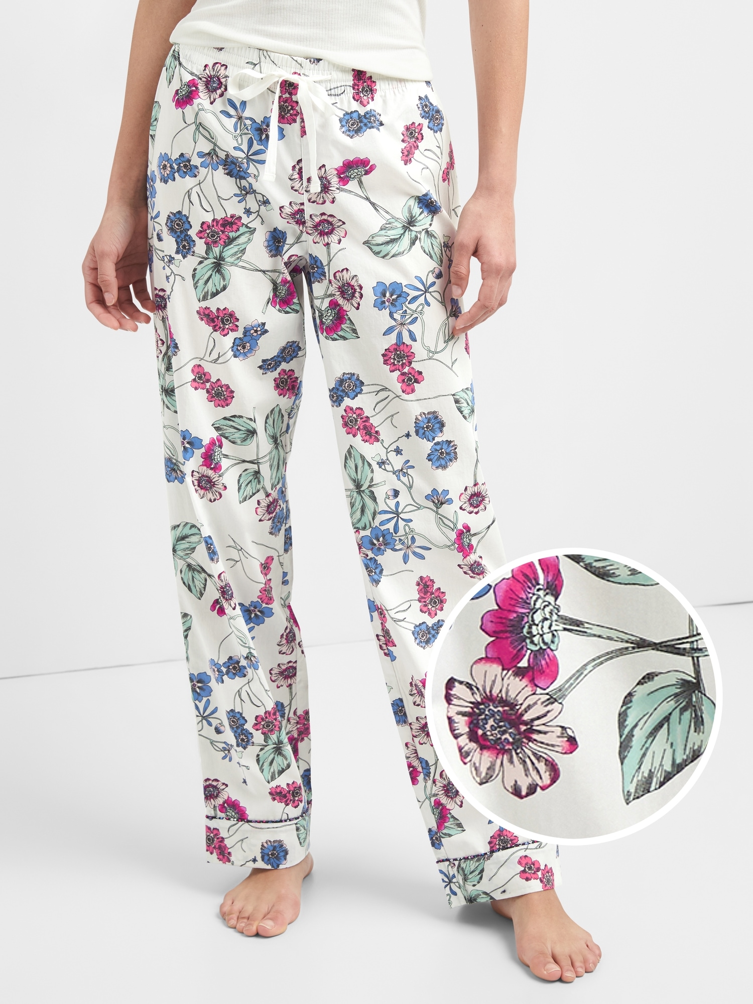Print Sleep Pants in Poplin | Gap